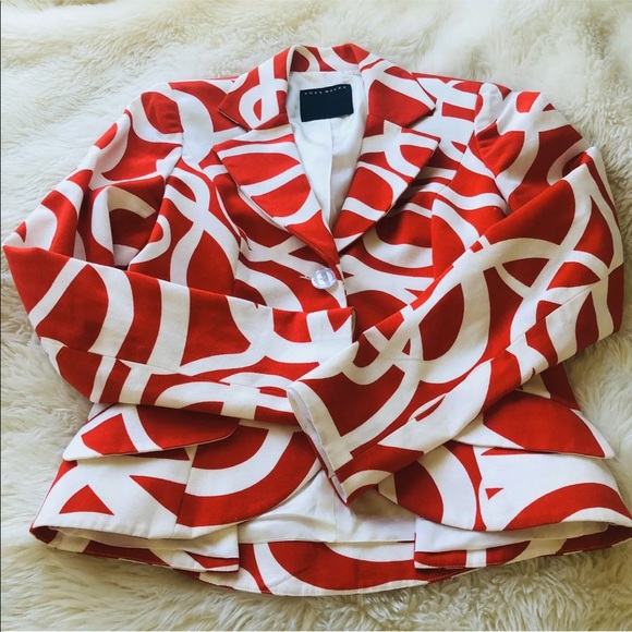 ross mayer | Jackets & Coats | Ross Mayer Of Canada Bold Red White ...